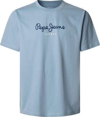 Pepe Jeans London Herren Eggo N T-Shirt, Blau (Helles Themseblau), XXL