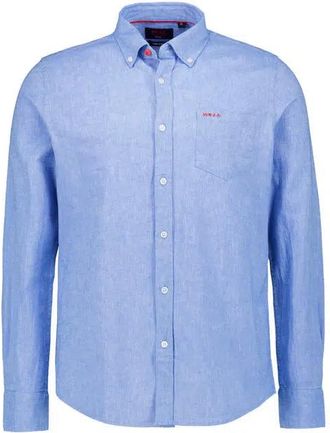 N.Z.A. Herren Hemd blau