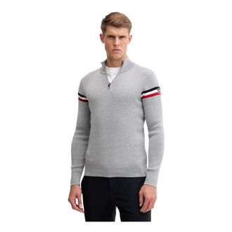 Fusalp Pull Col Zipp&eacute; Wengen IV - Homme - Sport - Gris - Taille: XL