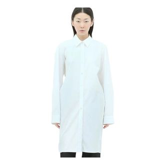 Dries Van Noten Open-Rear Poplin Hemd - - Blouses & Shirts - Damen - Wei&szlig; - XS