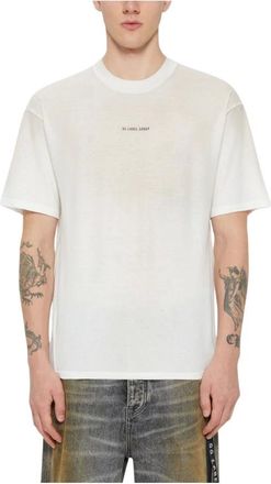 44 Label Group Homme, Tops, Blanc, Taille: 3XL T-shirt en jersey