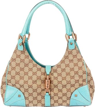 Gucci Crossbody Bags - Gucci GG Monogram Jackie Handbag - Gr. unisize - in Braun - f&uuml;r Damen