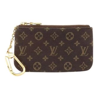 Louis Vuitton Pre-owned Canvas M&uuml;nzb&ouml;rse - - Pre-owned - Damen - Braun - ONE SIZE