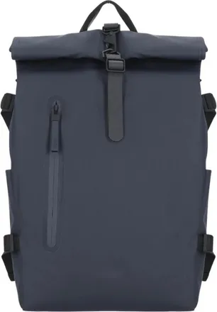 Rains Rolltop Rucksack Large - - Bags - Herren - Blau - ONE SIZE