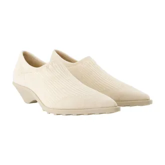 Camper Womens Ganxet Mallow Ankle Boots - Camper Synthetic Ivory Shoes Ankle-Boots