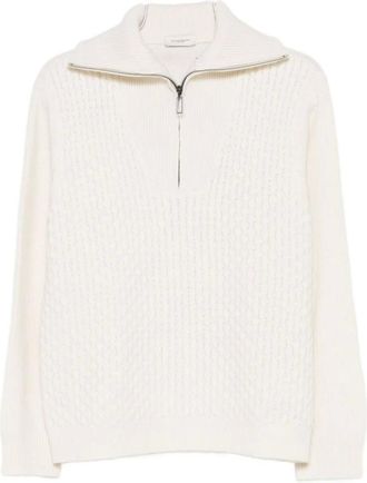 Paolo Pecora Homme, Pulls, Beige, Taille: L Gilet Zipp&eacute;