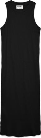 Vero Moda Damen VMLAVENDER SL Calf Dress VMA NOOS Kleid, Black, XS
