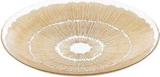 Atmosphera Atmosphera - Coupelle djina d.34cm verre or