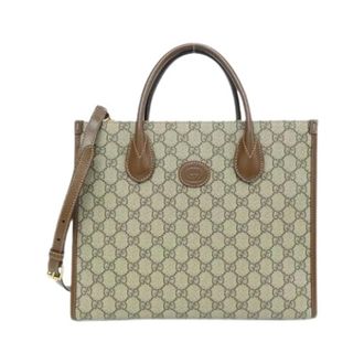 Gucci Pre-owned Sac bandouli&egrave;re en toile GG Supreme - Femme - Pre-owned - Brun - Taille: ONE Size