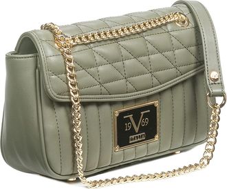 19V69 Damen Luliana Silver Women Shoulder Bag, Taupe