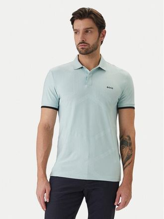 HUGO BOSS Poloshirt Chip Hexa 50554561 T&uuml;rkisfarben Regular Fit