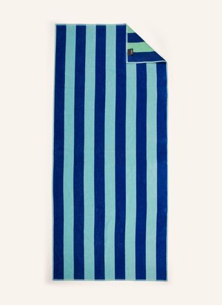 CawÖ Strandtuch Beach Tropical blau