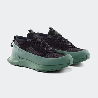 Canada Goose Damen-Glacier Trail Sneaker - Dyneema (Weiblich, Black/Washed Green, US 10)