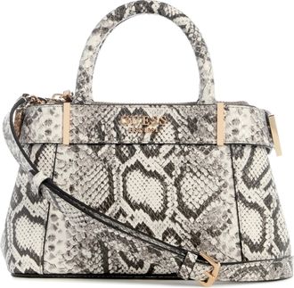 Guess Damen Anadela Mini Satchel Umh&auml;ngetasche, Nat&uuml;rlich