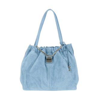 Marc Jacobs Femme, Sacs, Bleu, Taille: ONE Size Cristina Suede Tote Bag
