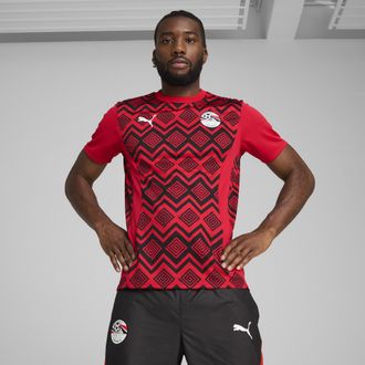 Puma Maillot davant match &Eacute;gypte Homme, V&ecirc;tements, Rouge, XXL