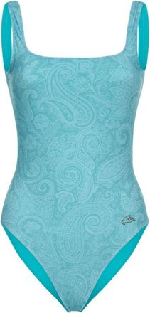 Etro Femme, Maillots de bain, Bleu, Taille: 34 FR One-piece