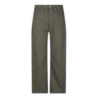 Mother The Half Pipe Flood Jeans - - Jeans - Damen - Gr&uuml;n - W28