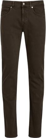 7 For All Mankind Jeans droit en coton m&eacute;lang&eacute;