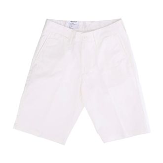 Carhartt Work in Progress Homme, Shorts, Blanc, Taille: W29 Shorts dhomme teints naturels