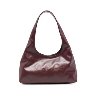 A.P.C. Baby Ninon Schultertasche - - Bags - Damen - Lila - ONE SIZE