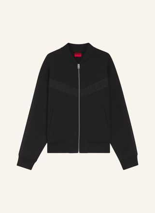 HUGO BOSS Hugo Sweatshirt Dromzip Oversize Fit schwarz