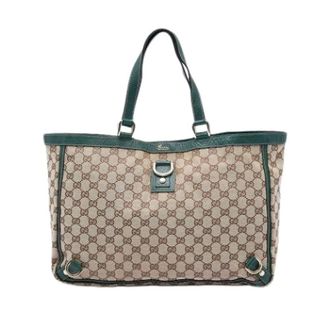 Gucci Sac cabas vintage en toile Pre-owned - Femme - Pre-owned - Beige - Taille: ONE Size