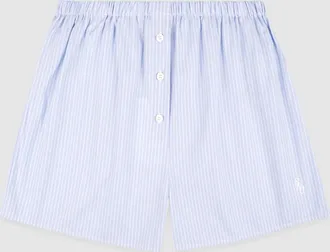 Sporty & Rich Short Src Mini Boxer Blue Striped