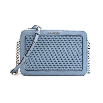 Michael Kors Femme, Sacs, Bleu, Taille: ONE Size Sac bandouli&egrave;re en fourrure avec bandouli&egrave;re cha&icirc;ne