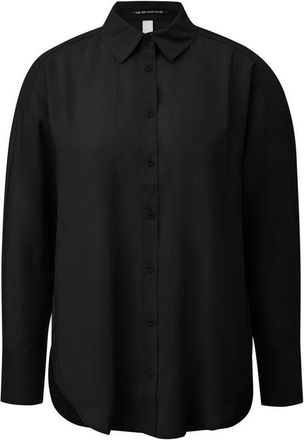QS by s.Oliver Langarmbluse Bluse Flie&szlig;ende Bluse