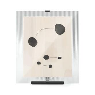 Umbra Cadre Photo fl&ucirc;te, 20,3 x 25,4 cm, Verre, Noir