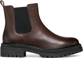 Geox Klassische Stiefeletten D Iridea D04HRB 0008U C6013 Dunkelrot