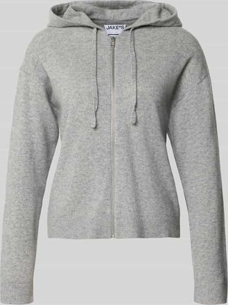 Jake*s Casual Regular Fit Strickjacke aus reinem Kaschmir