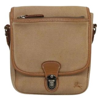 Burberry unisex, Pre-owned, Beige, Taille: ONE Size Sac bandouli&egrave;re Pre-owned Blue label