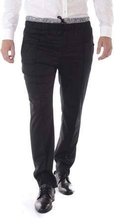 Daniele Alessandrini Homme, Pantalons, Noir, Taille: S Pantalone Crik