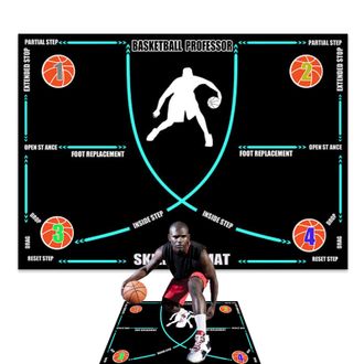 Generic Basketball-Trainingsmatte - rutschfeste &Uuml;bung, langlebiges ungiftiges Material, leichte und tragbare Konstruktion, sto&szlig;absorbierende Polsterung mit ei