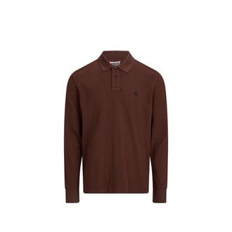 Timberland Polo droit manches longues en coton