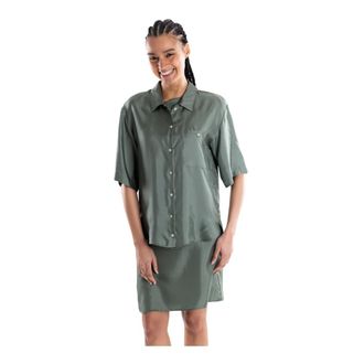 Marella Femme, Blouses et Chemises, Vert, Taille: 40 FR Chemises