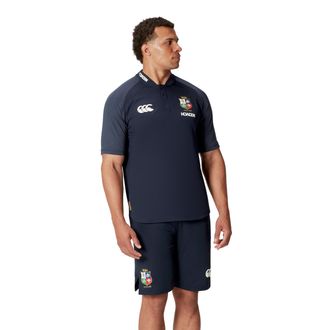 Canterbury Of New Zealand British and Irish Lions Poly Polo T-Shirt f&uuml;r Herren, dunkler Saphir, Gr&ouml;&szlig;e 4XL