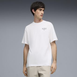 Puma Graphic Slogan Relaxed T-Shirt Herren, Kleidung, Wei&Atilde;Y, XXL