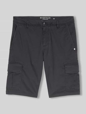 Tom Tailor Regular Fit Cargoshorts aus Baumwoll-Mix