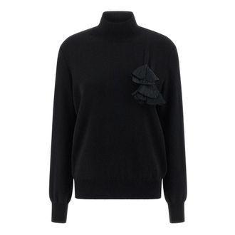 Ferragamo Damen, Strickwaren, Schwarzk, XSGr&ouml;&szlig;e