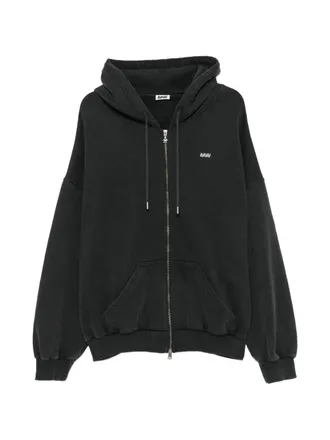 Avavav Il avait Tim Sweat &agrave; capuche sans &eacute;paule Av Logo Noir