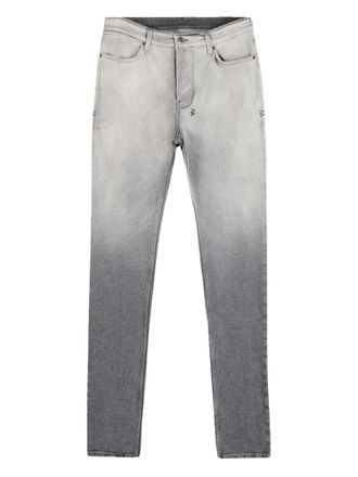 Ksubi jean à coupe droite - Gris