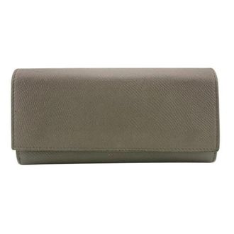 Celine Pre-owned Portefeuille long (bi-pli) - Femme - Pre-owned - Gris - Taille: ONE Size