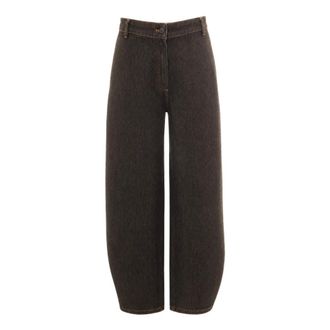 Sessun Wide Jeans - - Jeans - Damen - Braun - 3XS