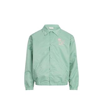 Dr&ocirc;le de Monsieur Veste droite &agrave; col classique imprim&eacute;e