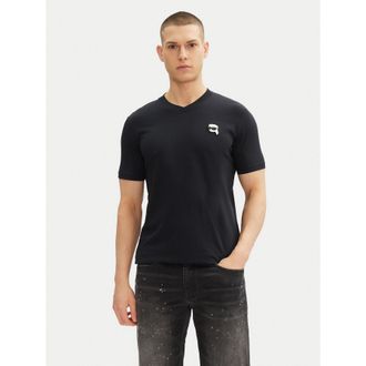 Karl Lagerfeld T-Shirt 755021 552224 Dunkelblau Regular Fit