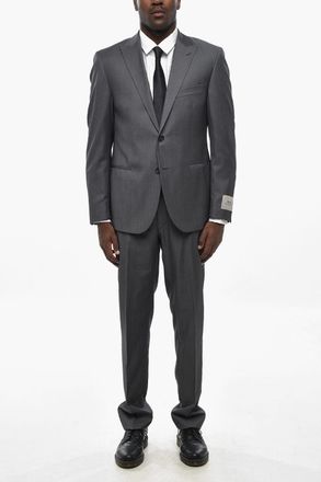 Corneliani CC COLLECTION Anzug aus reiner Schurwolle mit Spitzenrevers Corneliani