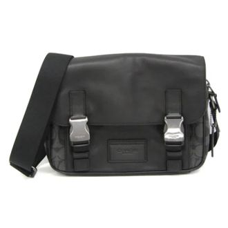 Coach Pre-owned Leder Schultertasche - - Pre-owned - Damen - Schwarzk - ONE SIZE